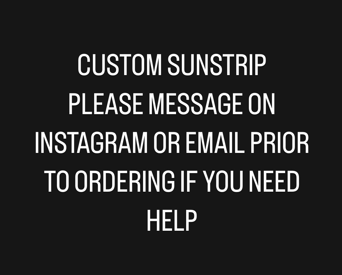 CUSTOM SUNSTRIP – ReformedApparel